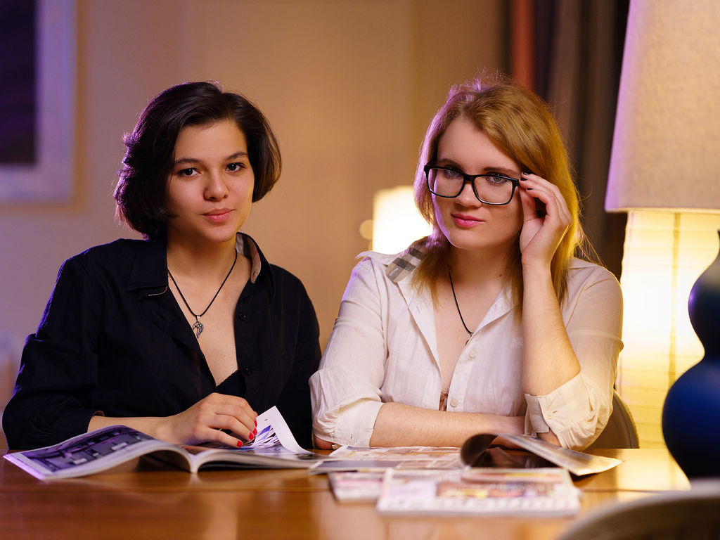 Russian Lesbian Couple Hannaherikax